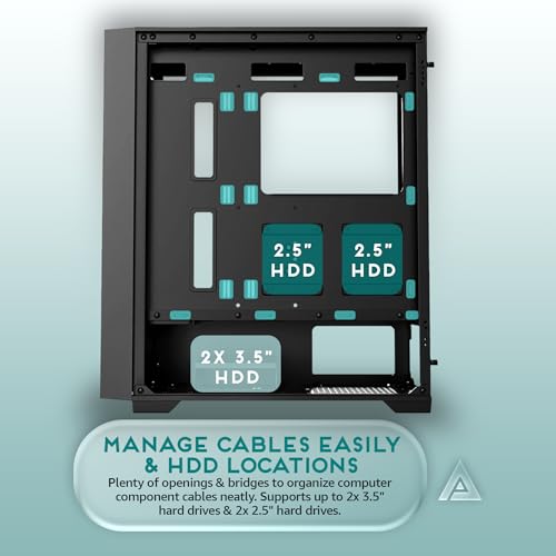 Apevia Destiny Pro ATX Mid Tower | Obudowy komputerowe | Części komputerowe