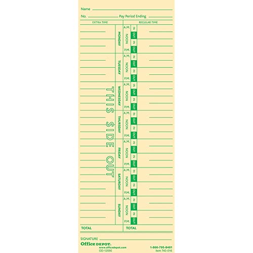 Amazon Best Sellers: Best Time Cards