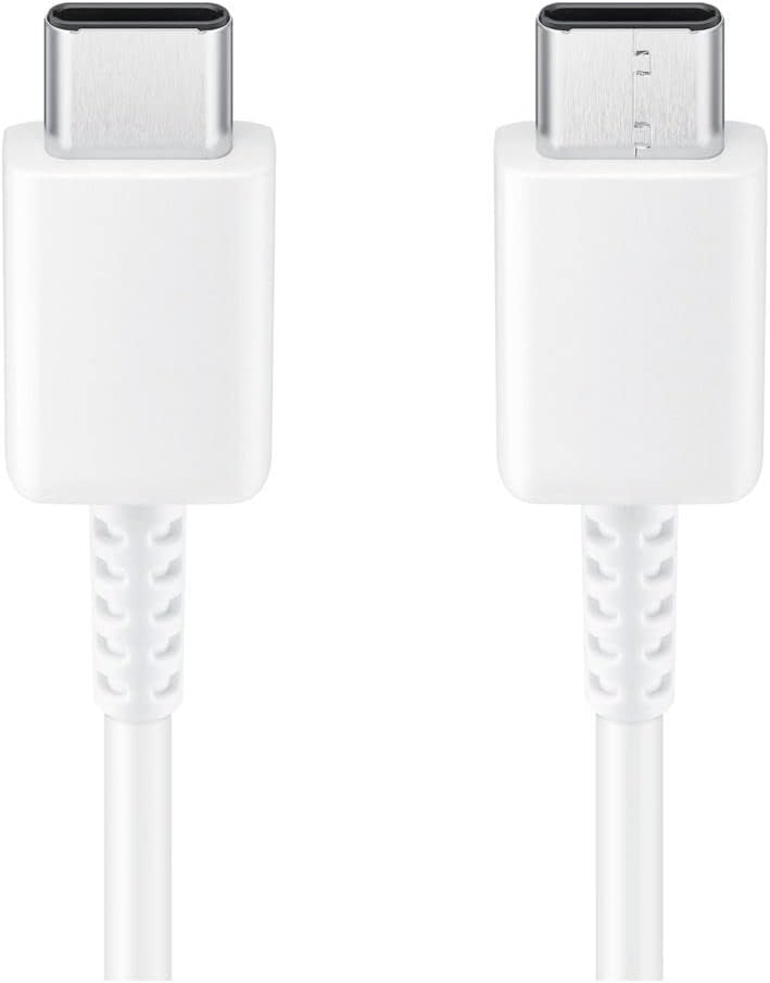 Samsung Galaxy Official USB-C to C Data Cable, 1.0m, White: Amazon.co ...