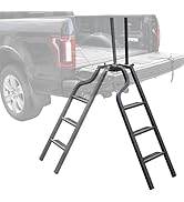 Amazon.com: POKIAUTO 42" Foldable Pickup Truck Tailgate Ladder with ...