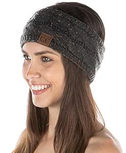 Amazon.com: Funky Junque E5-33HW-70 Women's Headwrap Warm Knit Winter Ear Warmer Headband ...
