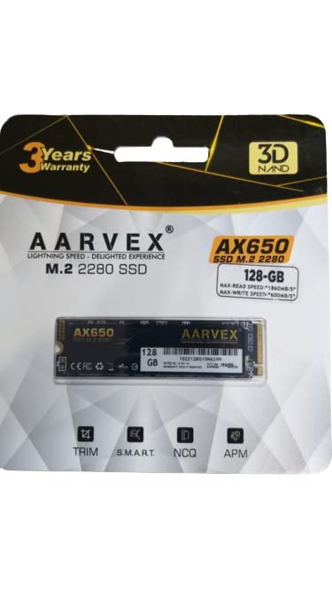 Amazon.in: Buy Techno Care Computer AARVEX AX650 M.2 2280 128GB Solid ...