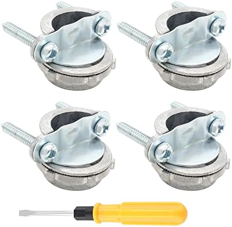 QWORK Cable Connector, 16 Pieces 1/2" Clamp Type Cable Connectors ...