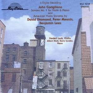 John Corigliano, David Diamond, Benjamin Lees, Peter Mennin, Fredell ...