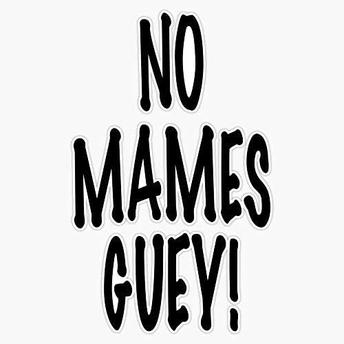 Amazon.com: No Mames Guey! En Espanol Decal Vinyl Bumper Sticker 5 ...