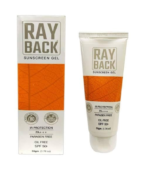 RayBack Sunscreen Gel Spf50 50gm : Amazon.in: Beauty