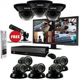 Amazon.com : Surveillance System Bundle - 16 Ch 3TB DVR, 8 700TVL 100ft ...
