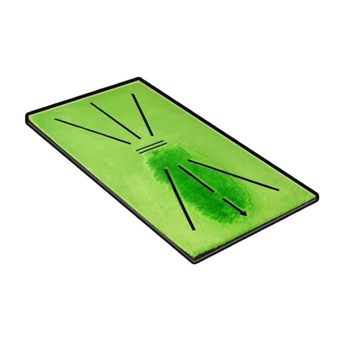 Buy Golfoy Basics Swing Detection Velvet Impact Hitting Mat, Swing ...