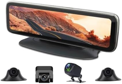 MANYCAST 360 Degree Dash Camera for Car with Night Vision | Full HD ...