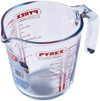 Pyrex Glass Measuring Jug, 0.5L : Amazon.co.uk: Home & Kitchen