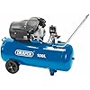 Draper 100L V-Twin Air Compressor 230V | Portable 2200W Strong Air Flow ...