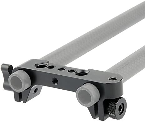 NICEYRIG 15mm Rod Clamp Rail Block for Camera Rig 15mm Rod Support ...