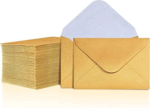 Gift Card Envelopes - 100-Count Mini Envelopes, Paper Business Card ...