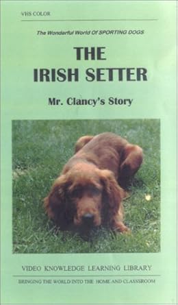 Amazon.com: THE IRISH SETTER...Mr. Clancy's Story [VHS] : Dubrowsky, Ed ...