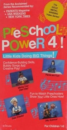 Amazon.co.jp: Preschool Power 4 [VHS] [Import] : Preschool Power: DVD