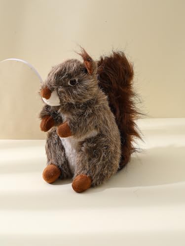 Pet Supplies : Shineyidoor Plush Squirrels Squeaky Dog Toys Aggressive ...