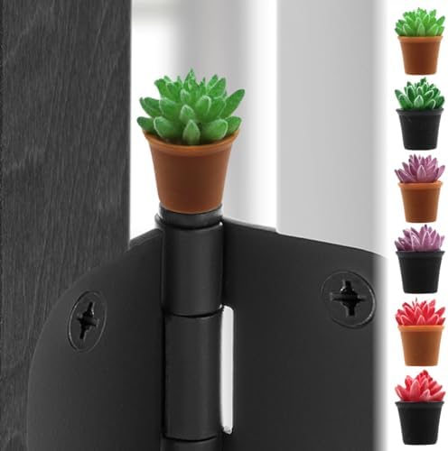 Amazon.com: Door Hinge Heads Decorative Topper - Succulent Magnets Door ...