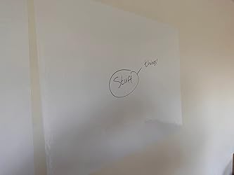 Magic Whiteboard Sheets A1 White Dry Erasable Paper Plain Roll Self ...