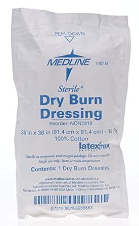 Medline NONEXDISC Sorbex Sterile Absorbent Dressing, 3" Disc (Pack of ...