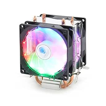 Amazon.com: PC Cooler CPU Fan LED CPU Cooler Fan 4-Pin High Performance ...
