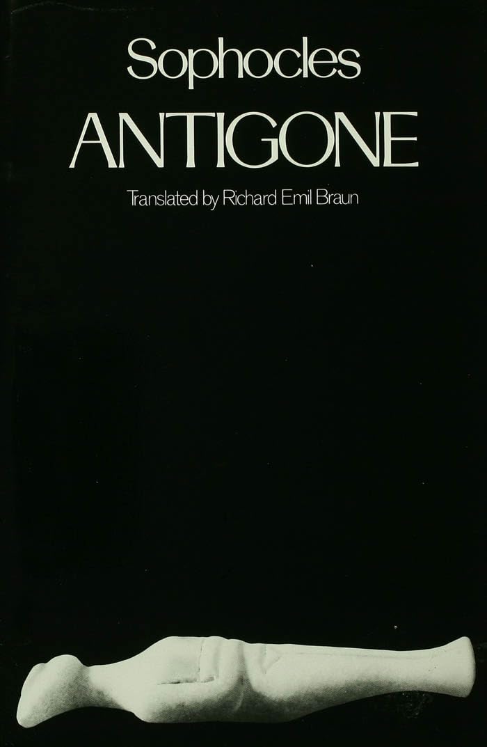 Amazon.com: Antigone (Greek Tragedy in New Translations): 9780195061673: Sophocles, Braun ...