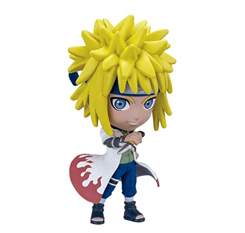 Chibi Masters Bandai Minato Namikaze Anime Figure | 8cm Anime Merch ...