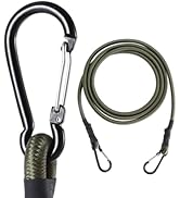 CanKing Bungee Cords with Carabiner Hooks Camo Green 20 inch 8 Pcs ...
