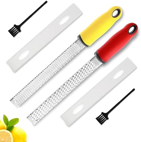 Amazon.com: Professional Stainless Steel Lemon Zester & Grater ...