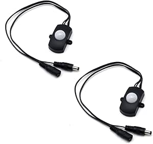 DC 5V-24V 5A PIR Motion Sensor, LED Light Induction Switch, Light with ...