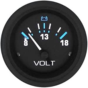 Amazon.com: Voltmeter Marine (Eclipse) Voltage Gauge - Sold by Veethree ...