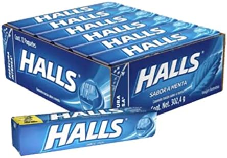 Amazon.com : Mexican Halls Yerba Buena Spearmint Flavor (12 pack ...