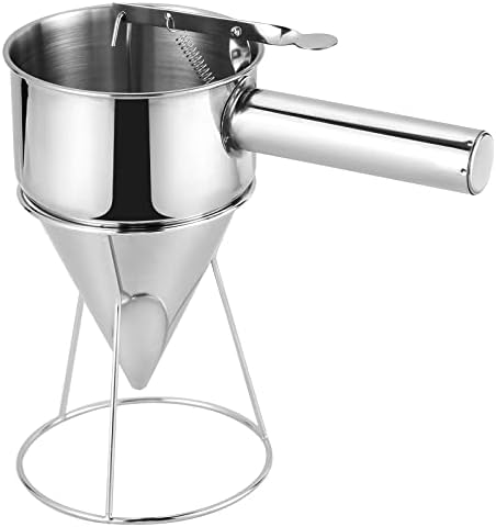 Confectionery Funnel with Stand and Three Nozzles - Stainless Steel ...