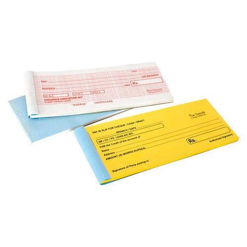 Dummy Cheque Book & Pay in Slip (pack of 30) : Amazon.in: Bags, Wallets ...