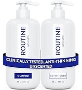 Amazon.com : Routine Wellness Shampoo and Conditioner Set and Hair ...