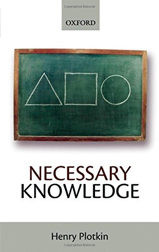 Amazon.com: Necessary Knowledge eBook : Plotkin, Henry: Kindle Store