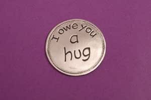 Amazon.com: Metal Planet I Owe You Token Kiss Hug Love Passion Gift In ...