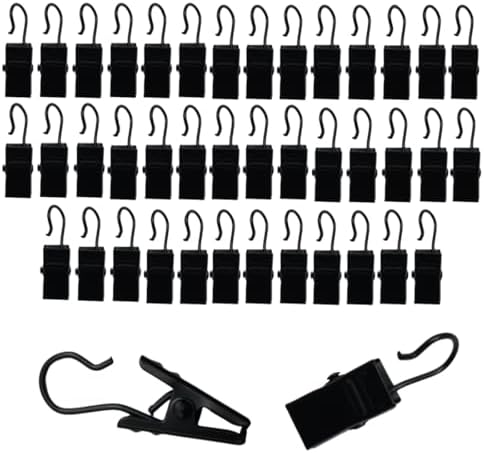 Amazon.com: UPEYXDQR Stainless Steel Hanging Clip Curtain Clips，Camper ...