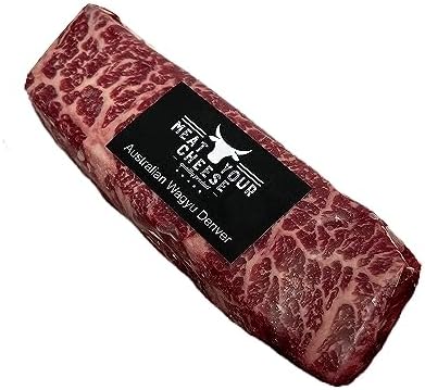 Amazon.com: Australian Wagyu Denver Steak 8oz x 1 Pack - Meat Your ...
