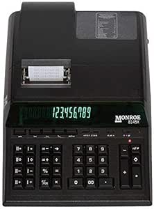 Amazon.com : (1) Monroe 8145X 14-Digit Printing Calculator with Dual ...