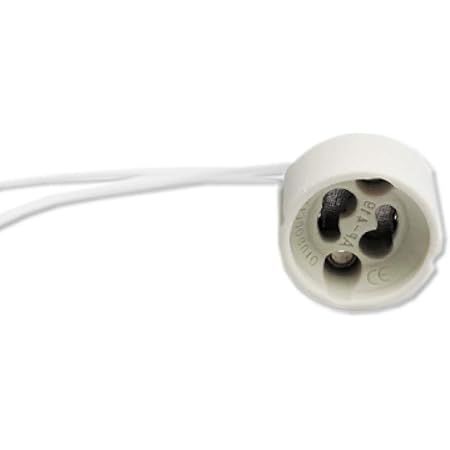Ceramic GU10 Halogen Socket - Light Sockets - Amazon.com