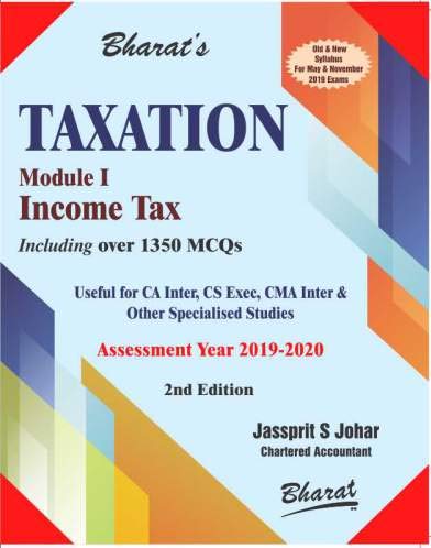 Buy Taxation - Module I - Income Tax [For CA Intermediate (IPC)] Book ...