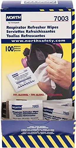 Honeywell North Repiratory Refresher Wipes - Contains Alcohol - 100 ...