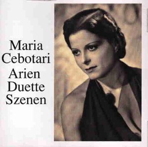 Maria Cebotari singt - Maria Cebotari, Various, Verdi, Mozart, Puccini ...