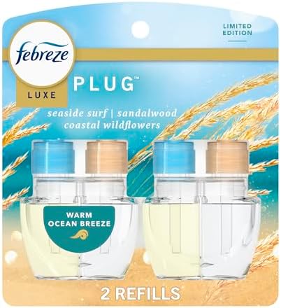 Amazon.com: Febreze Plug In Air Freshener, Odor-Fighting Scented Oil ...