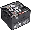Amazon.com: NiHome Shoe Box for Closet, Fits 16 Pairs, Fabric Shoe Bin ...