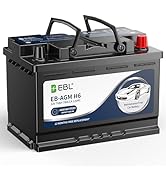 Amazon.com: EBL Platinum AGM Battery BCI Group 47R-12V 60Ah 100Min RC ...