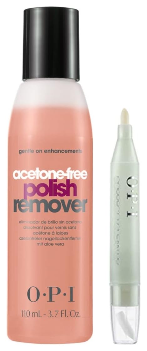 OPI Acetone-free Nail Polish Remover, 110 ml & Polish Remover ...