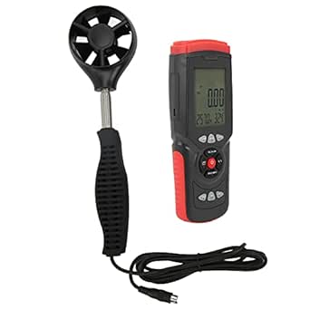 KIMISS Wind Speed Tester Digital Anemometer High Accuracy Wind Speed ...