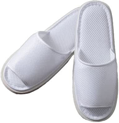 Amazon | [三和] 洗えるスリッパ ホワイト 1足 スリッパ 室内 トイレスリッパ スリッパ 室内 夏用 ウォッシャブルメッシュスリッパ 白 SYZR-003 (1足) | スリッパ ...