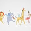 Amazon.com: Meri Meri Animal Parade Party Banner (Pack of 1), 10 ...